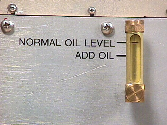 Oil Level Sight Glass